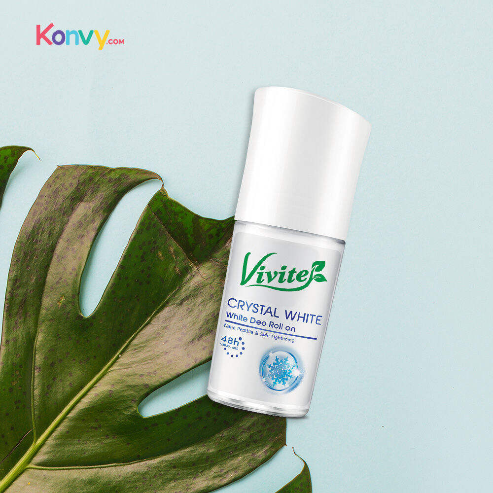 Vivite Crystal White Deo Roll On 45ml