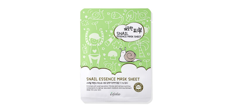 Esfolio Pure Skin Snail Essence Mask Sheet 25ml