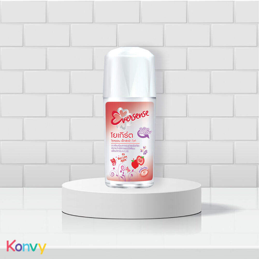 Eversense Roll On Extra White Yogurt Red Love Apple 45ml